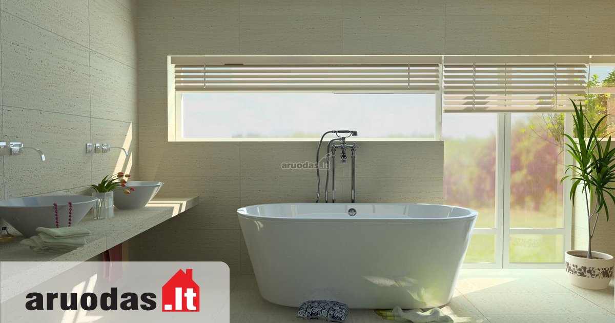 Minimalistinės, modernios vonios dizainas - Interjero idėjos - Aruodas.lt
