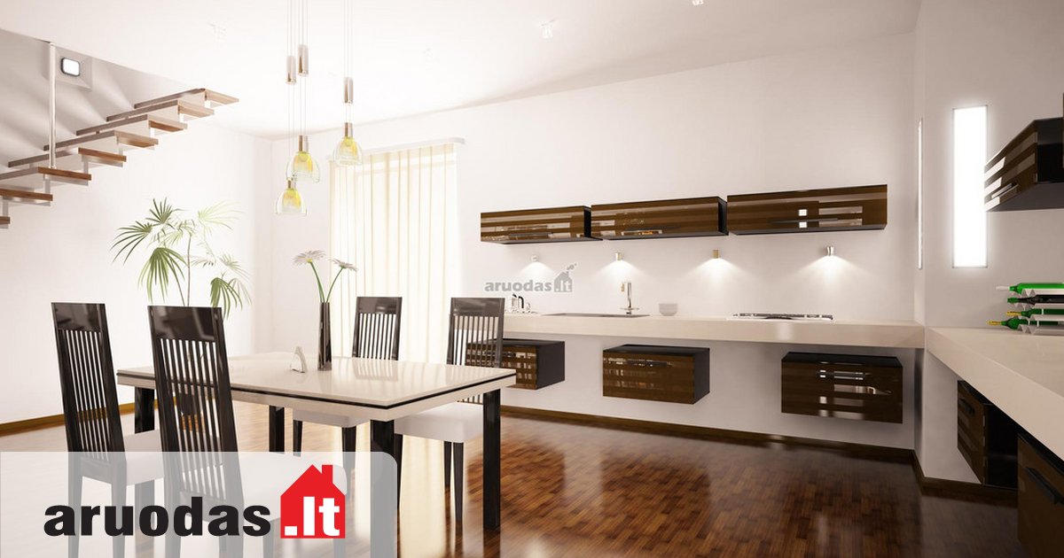 Modernus virtuvės interjeras - Interjero idėjos - Aruodas.lt