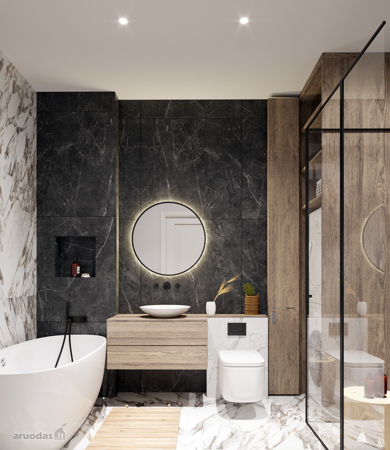 Namas, Vilniuje Pilaitėje Bitėnų g., mūrinis sublokuotas namas ...