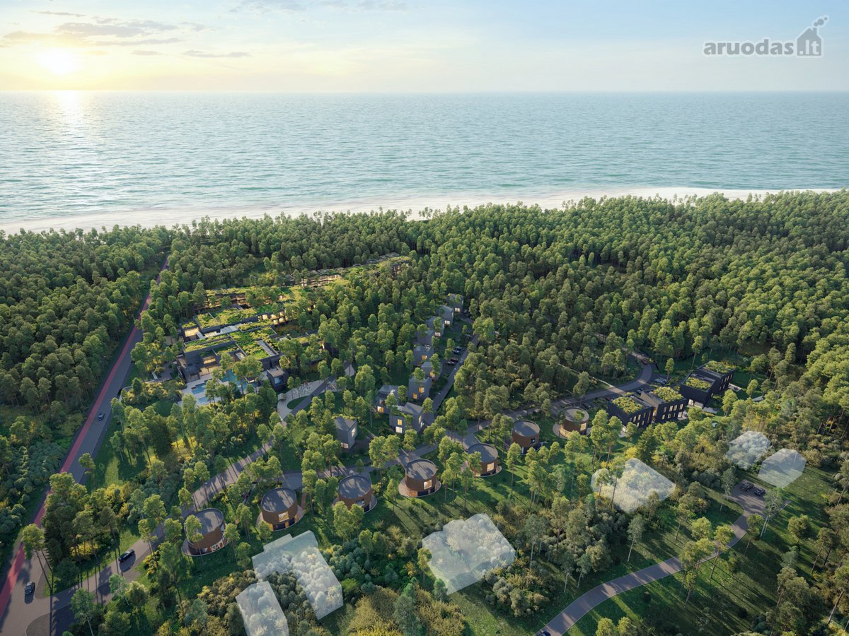 Namas, Klaipėdoje Giruliuose Litorinos g., monolitinis namas ...