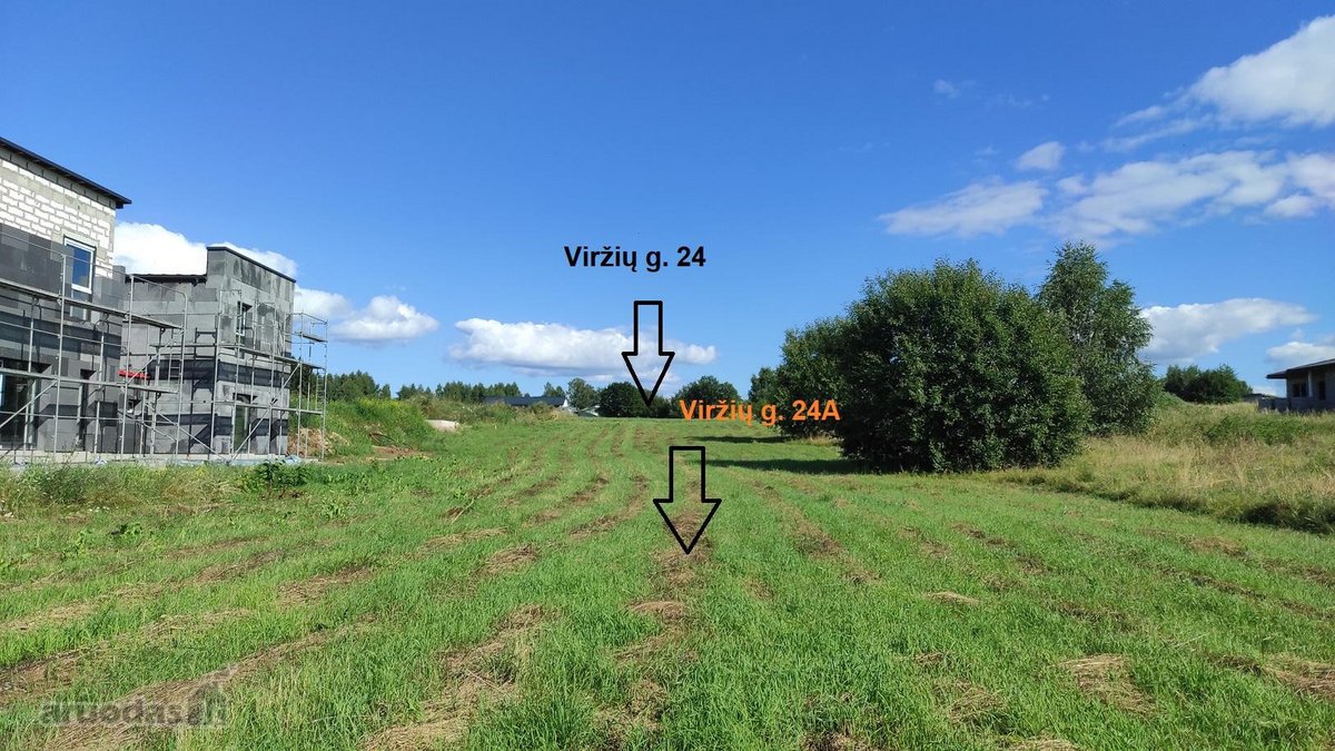 Parduodami Viržių g. 24 ir 24a sklypai - Skelbiu.lt