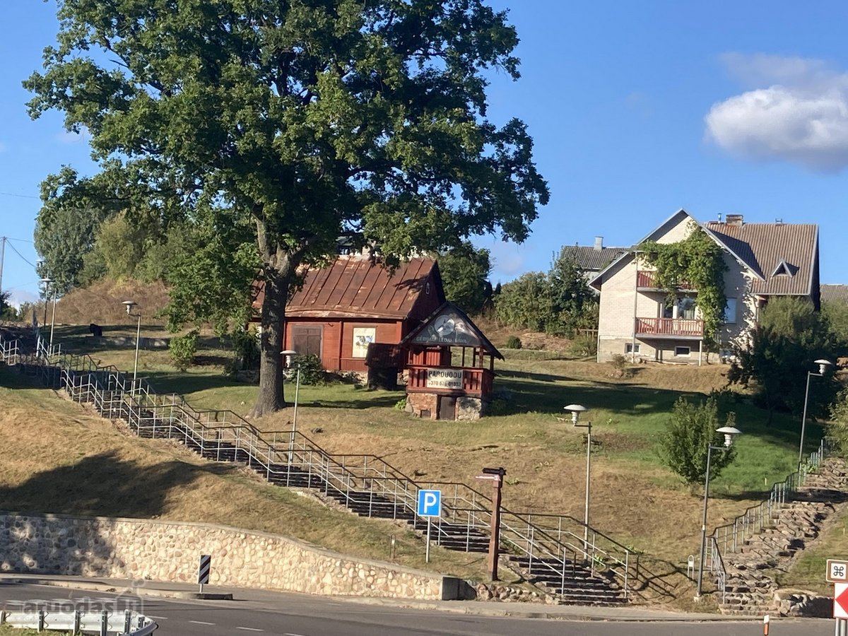 Namas, Varėnos r. Merkinės mstl. Bakšio g., rąstinė sodyba Nekilnojamo ...