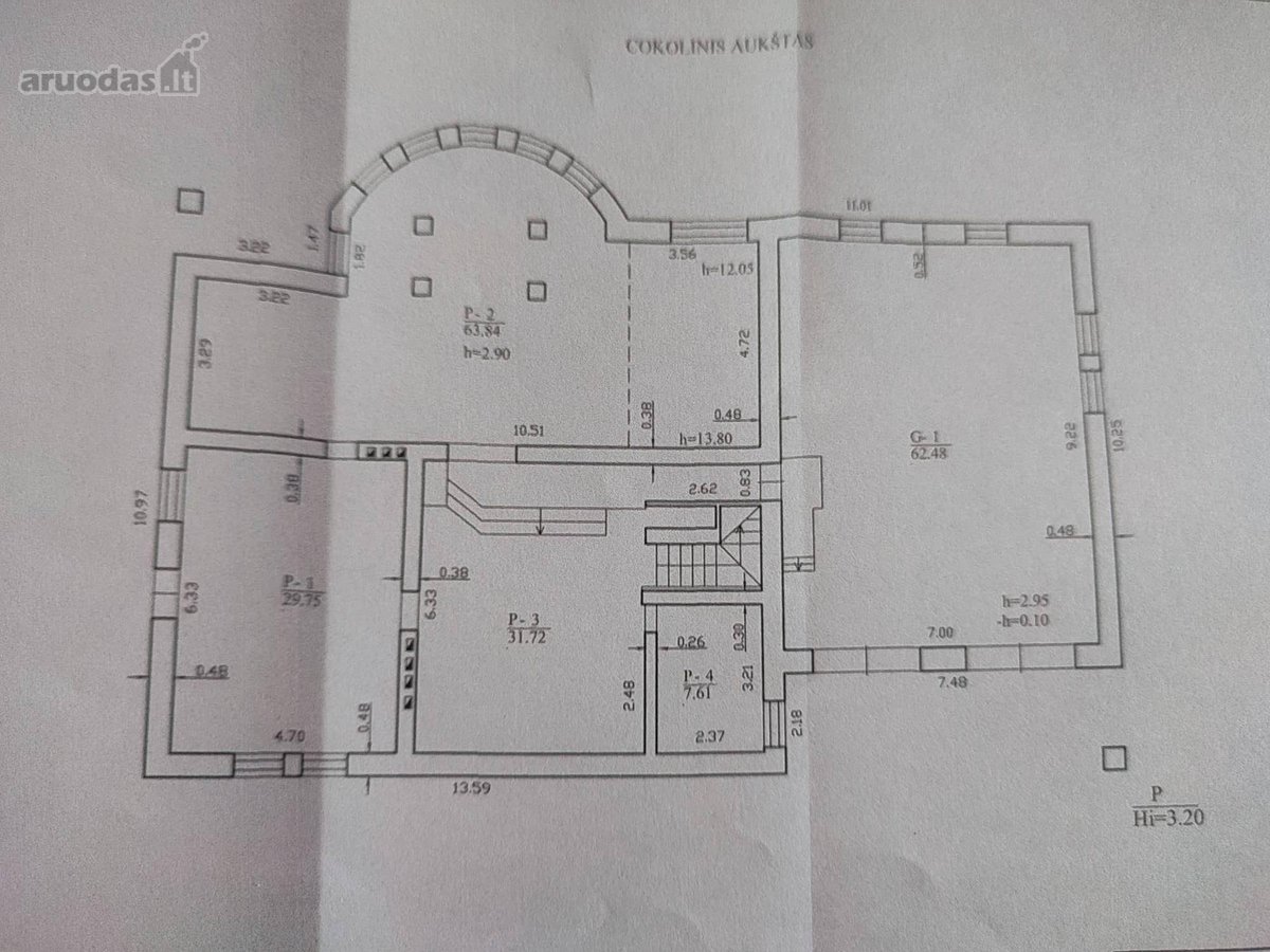 Namas, Kaune Rokuose Bernardinų Plytinės g., mūrinis namas Nekilnojamo ...