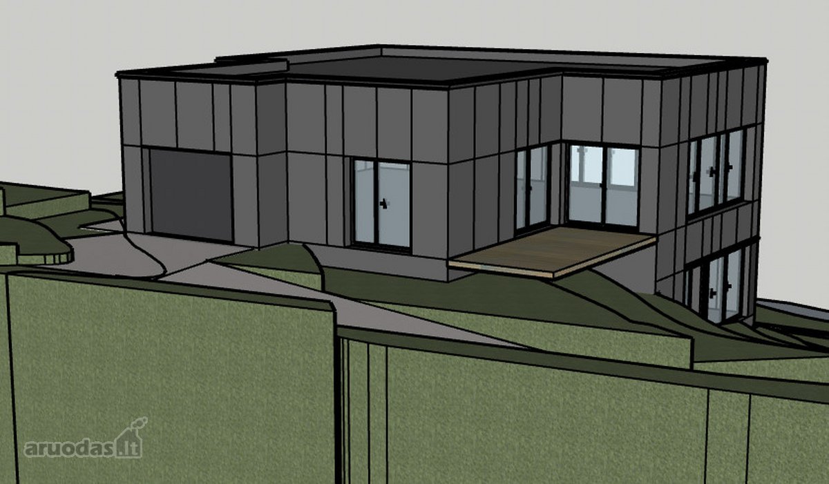 Namas, Kaune Šilainiuose Priekulės g., mūrinis namas Nekilnojamo turto ...