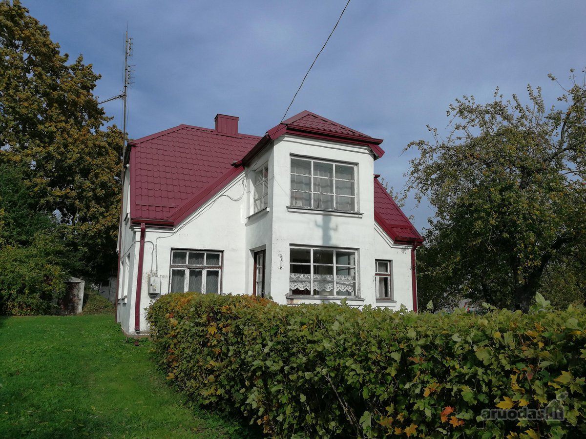 Namas, Pasvalio r. Tetirvinų k. Sodžiaus g., mūrinis namas Nekilnojamo ...