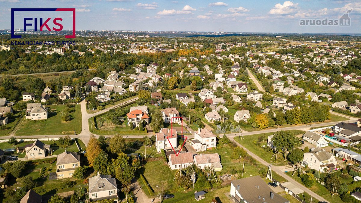 Namas, Kaune Rokuose Rudbalės g., mūrinis namas Nekilnojamo turto ...