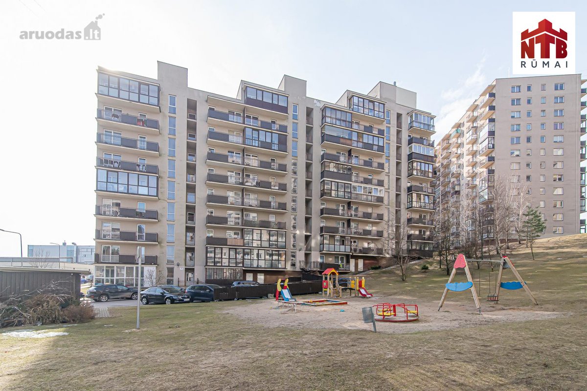 Butas, Vilniuje Fabijoniškėse Salomėjos Nėries g., 2 kambarių butas ...