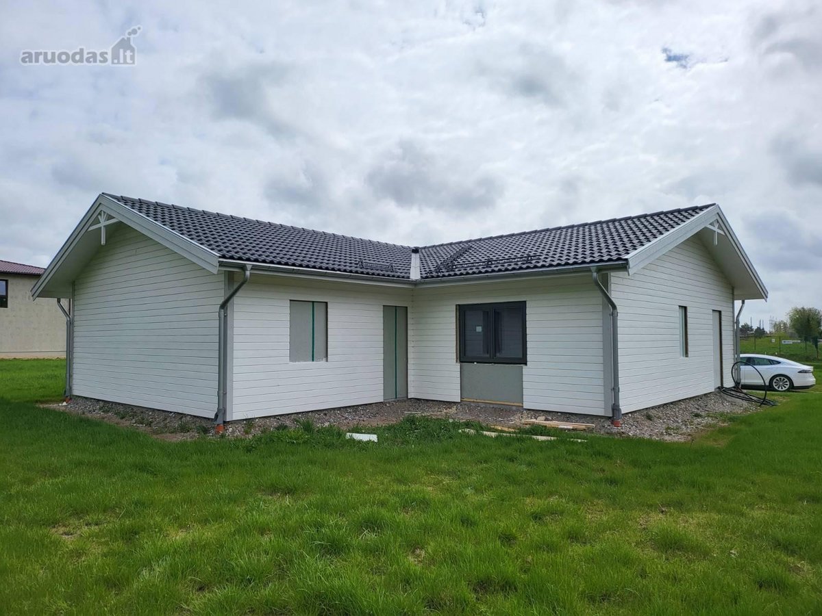 Namas, Klaipėdos r. Kiškėnų k. Pilkapio g., karkasinis namas ...