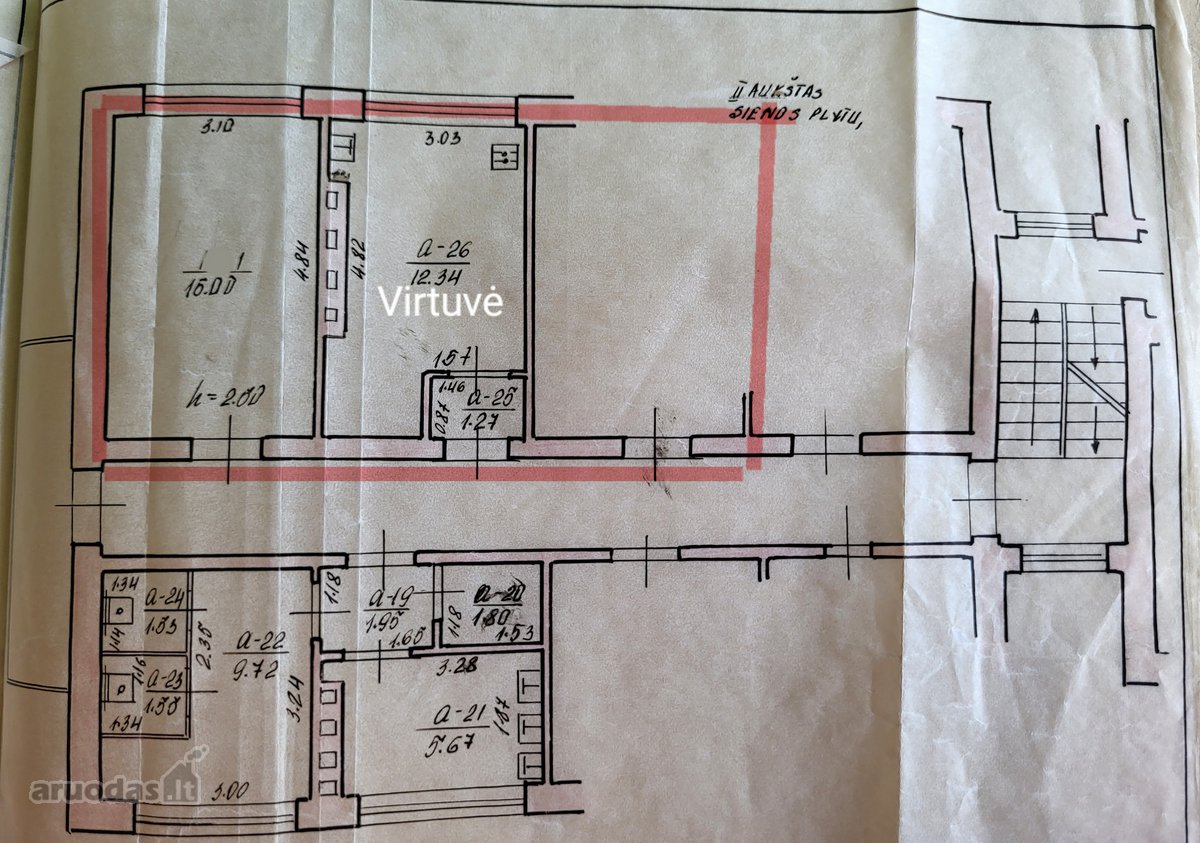 Butas, Rokiškyje Aukštaičių g., 1 kambario butas Nekilnojamo turto skelbimai - Aruodas.lt
