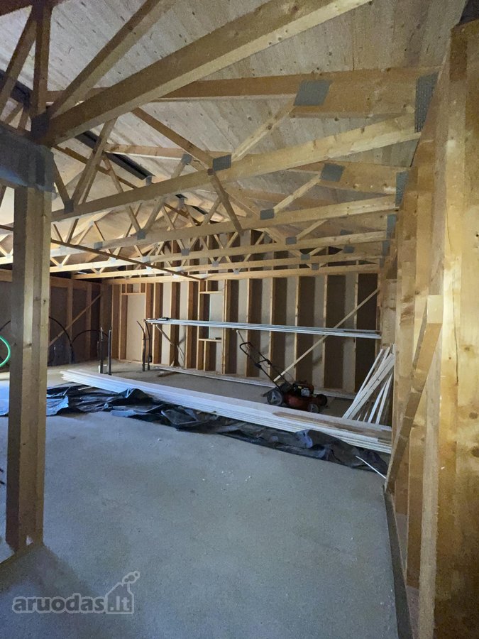 Namas, Klaipėdos r. Kiškėnų k. Pilkapio g., karkasinis namas ...