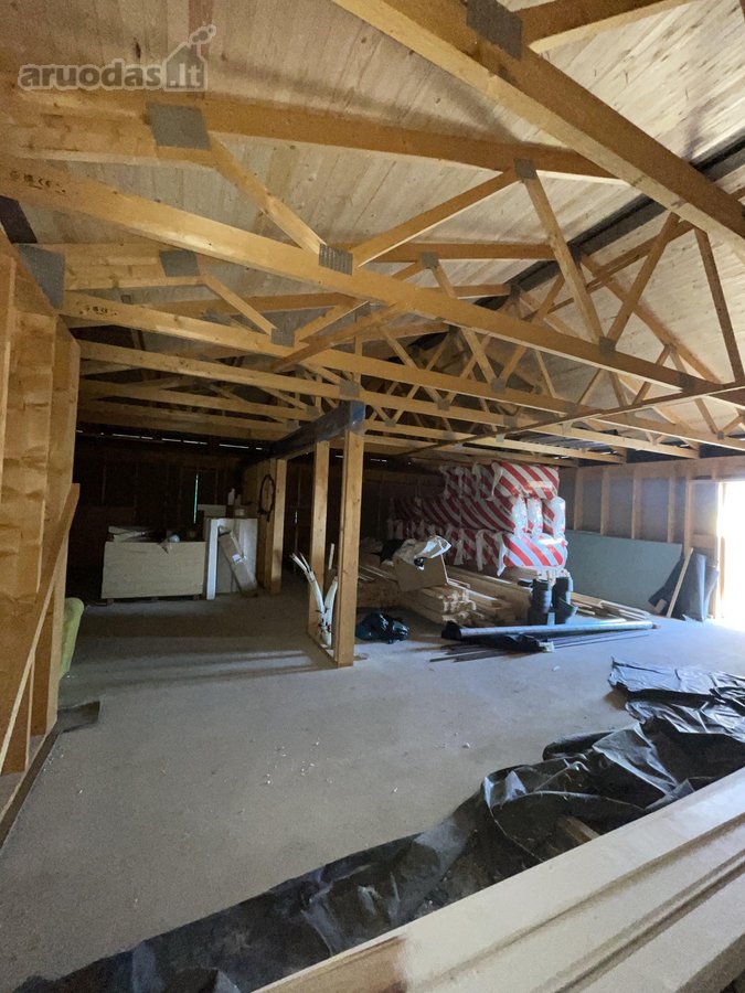 Namas, Klaipėdos r. Kiškėnų k. Pilkapio g., karkasinis namas ...