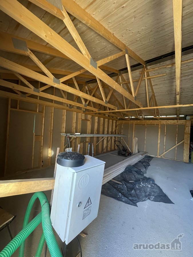 Namas, Klaipėdos r. Kiškėnų k. Pilkapio g., karkasinis namas ...