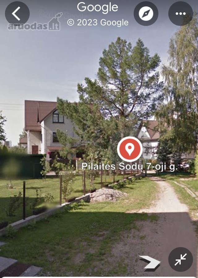 Sklypas, Vilniuje Pilaitėje Pilaitės Sodų g. sklypas Nekilnojamo turto ...