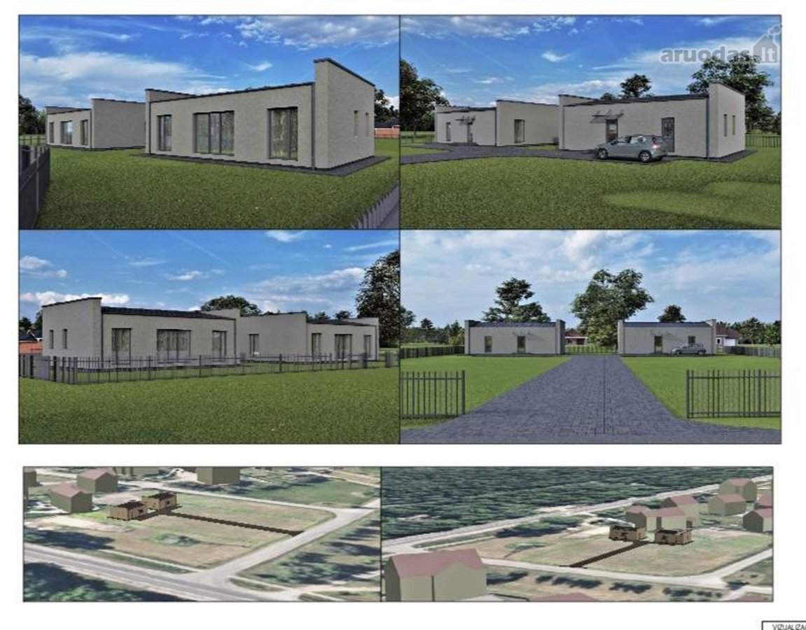 Namas, Panevėžio r. Staniūnų k. Didžioji g., mūrinis namas Nekilnojamo ...