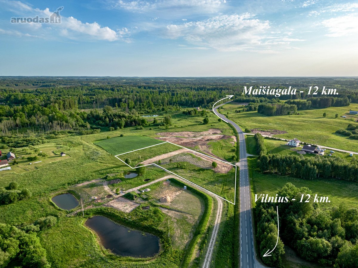 Sklypas, Vilniaus r. Pikeliškių k. Antano Giedraičio g. sklypas ...