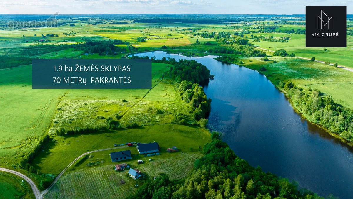 Parduodamas gražus sklypas su nuosava Akmenos - Skelbiu.lt