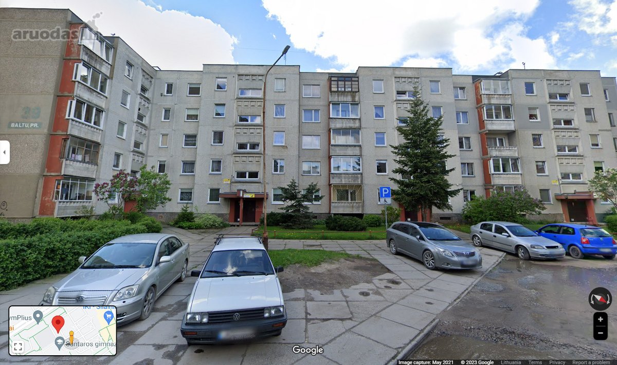 Butas, Kaune Šilainiuose Baltų pr., 2 kambarių butas Nekilnojamo turto ...
