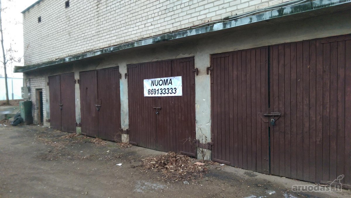 Garažas, Vilniuje Baltupiuose Kalvarijų g., mūrinis garažo nuoma ...