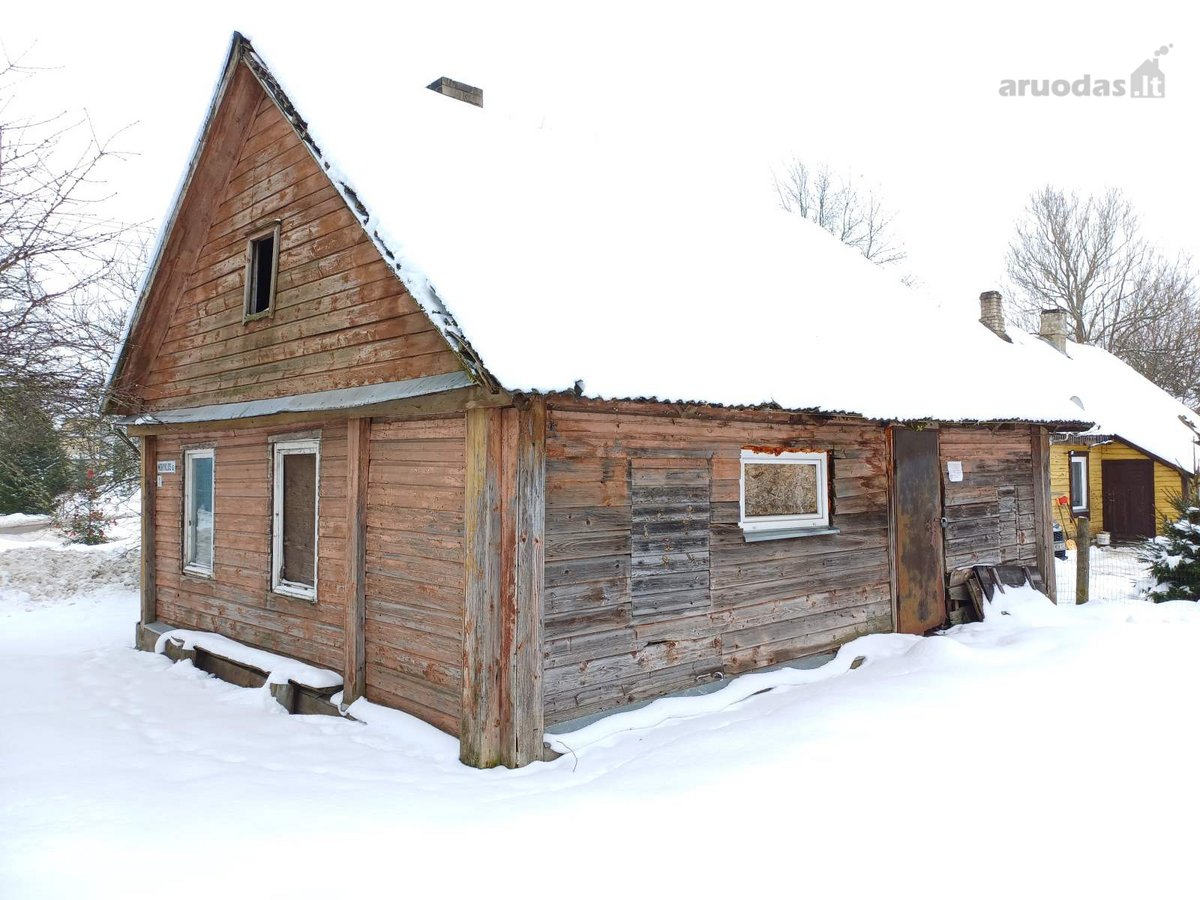 Namas, Utenos r. Daugailių mstl. Didžioji g., rąstinis namas Nekilnojamo turto skelbimai ...