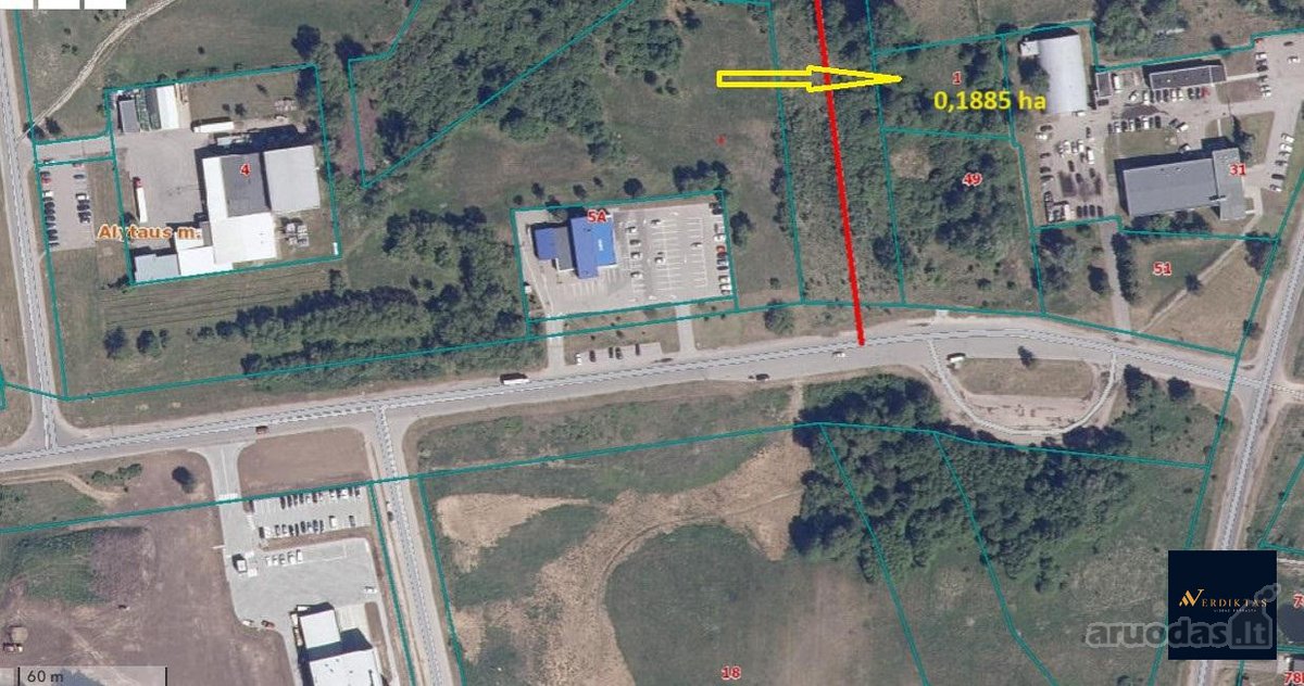 Sklypas, Alytuje Putinuose Meistrų g. sklypas Nekilnojamo turto ...