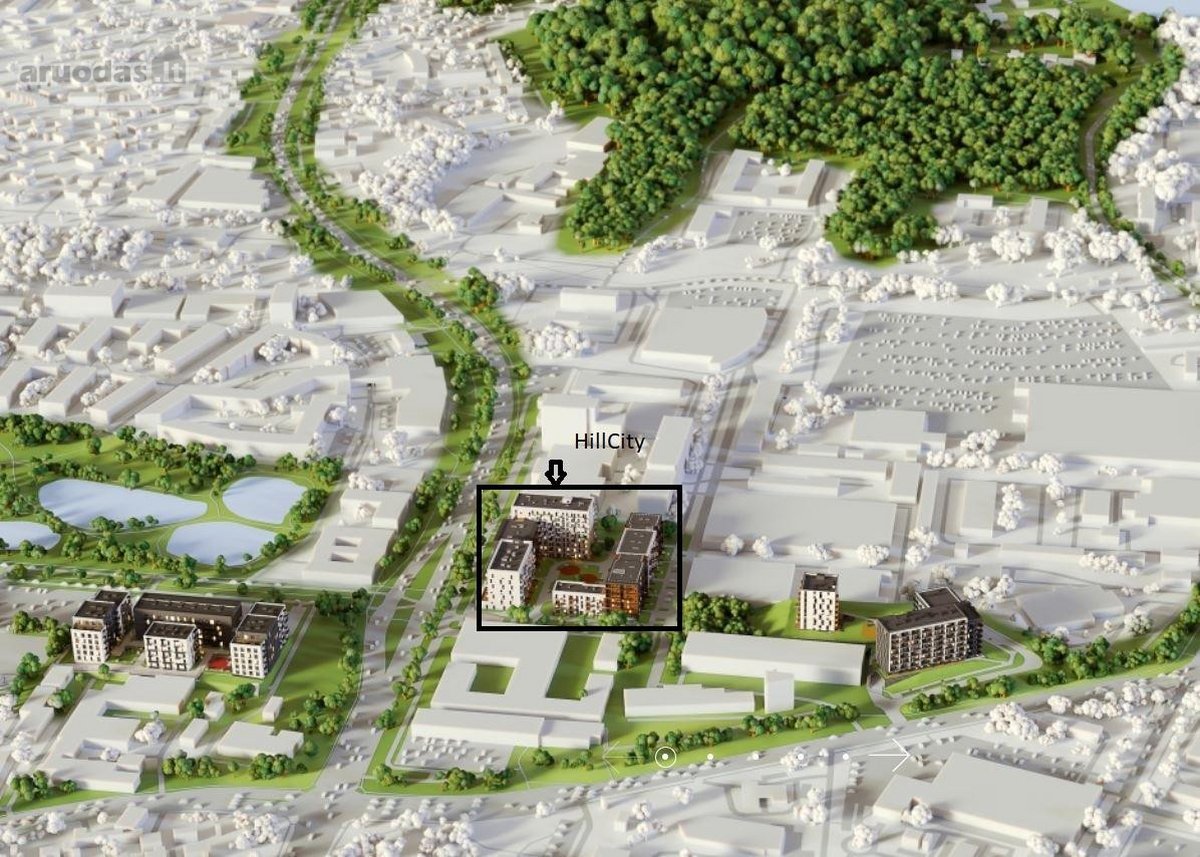 Butas, Vilniuje Žirmūnuose Kalvarijų g., 2 kambarių butas Nekilnojamo ...