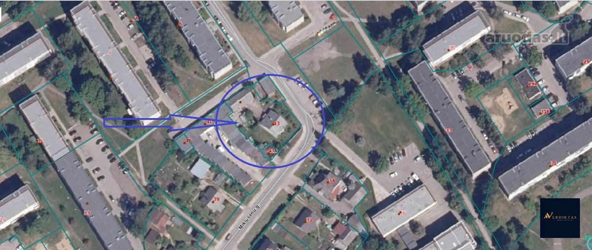 Namas, Alytuje Putinuose Miklusėnų g., karkasinis namas Nekilnojamo ...