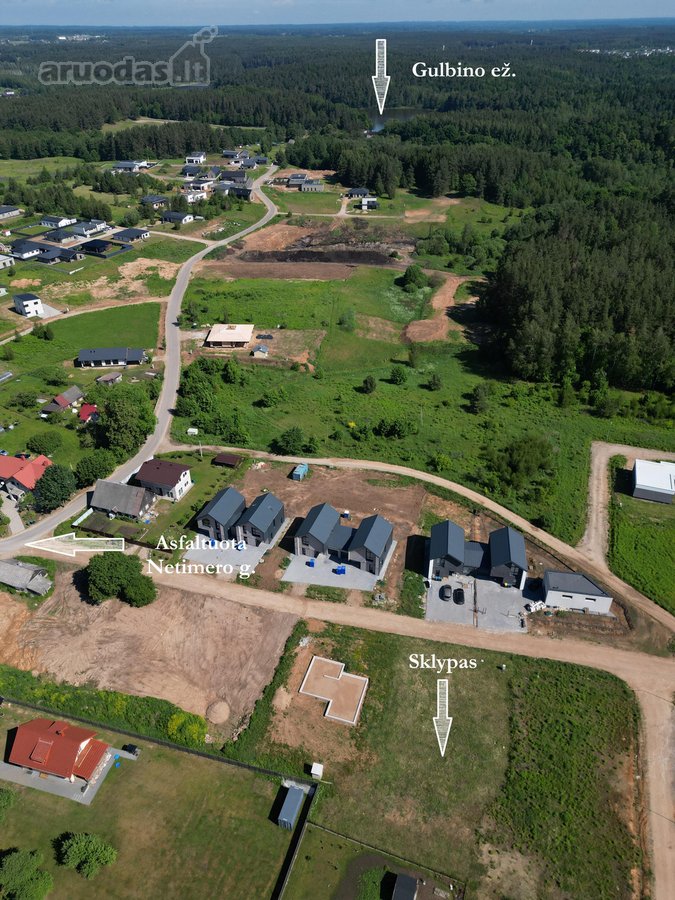 Sklypas, Vilniuje Mažuosiuose Gulbinuose Draustinio g. sklypas ...