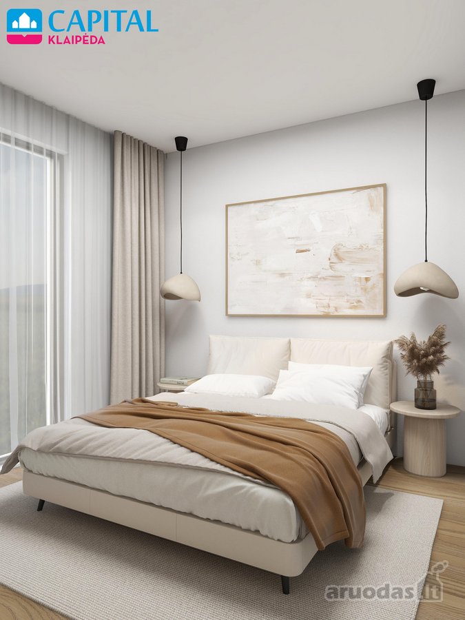 Butas, Neringoje Pervalkos g., 2 kambarių butas Nekilnojamo turto ...