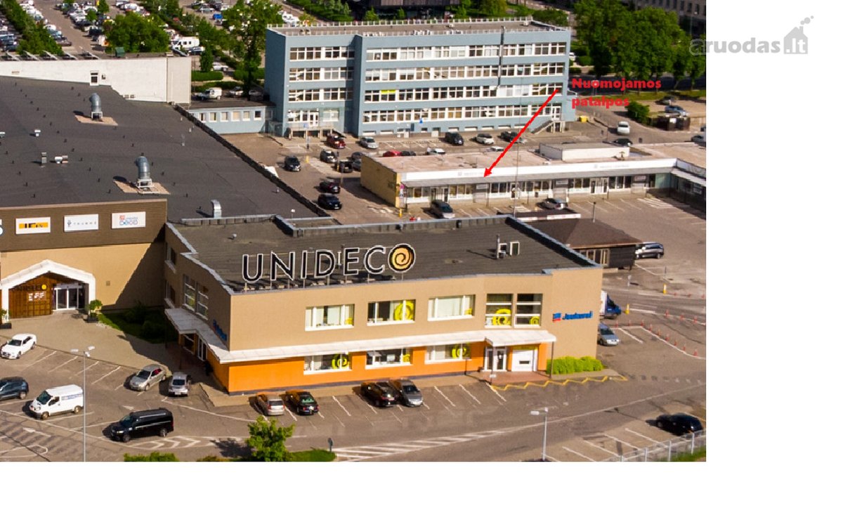 Patalpos nuomai, Vilniuje Šiaurės miestelyje Verkių g. patalpos nuomai ...