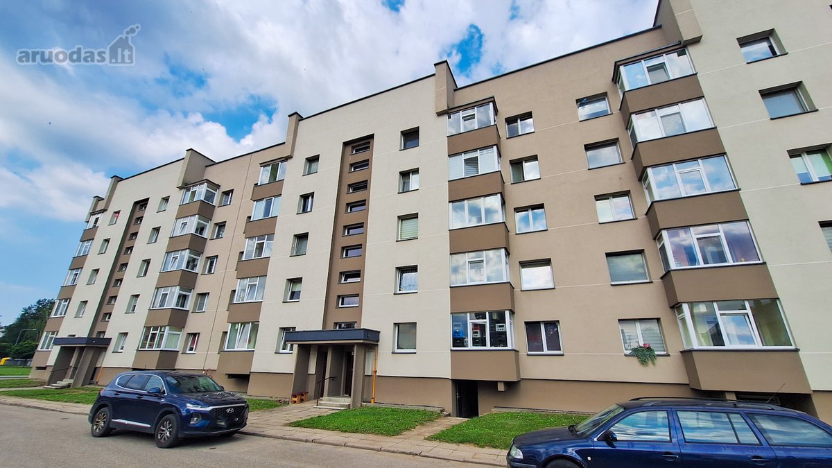 Butas, Vilkaviškio r. Kybartų m. Darvino g., 2 kambarių butas ...