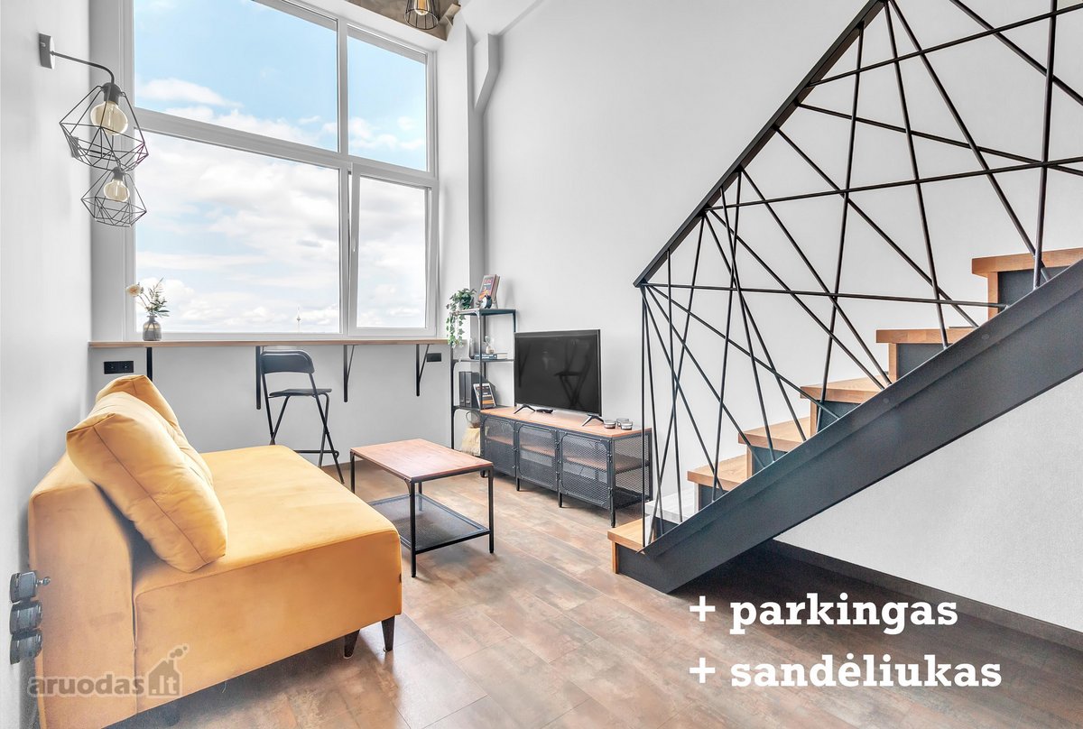 Modernus Loftas Su Nuosava Parkavimo Vieta Ir - Skelbiu.lt