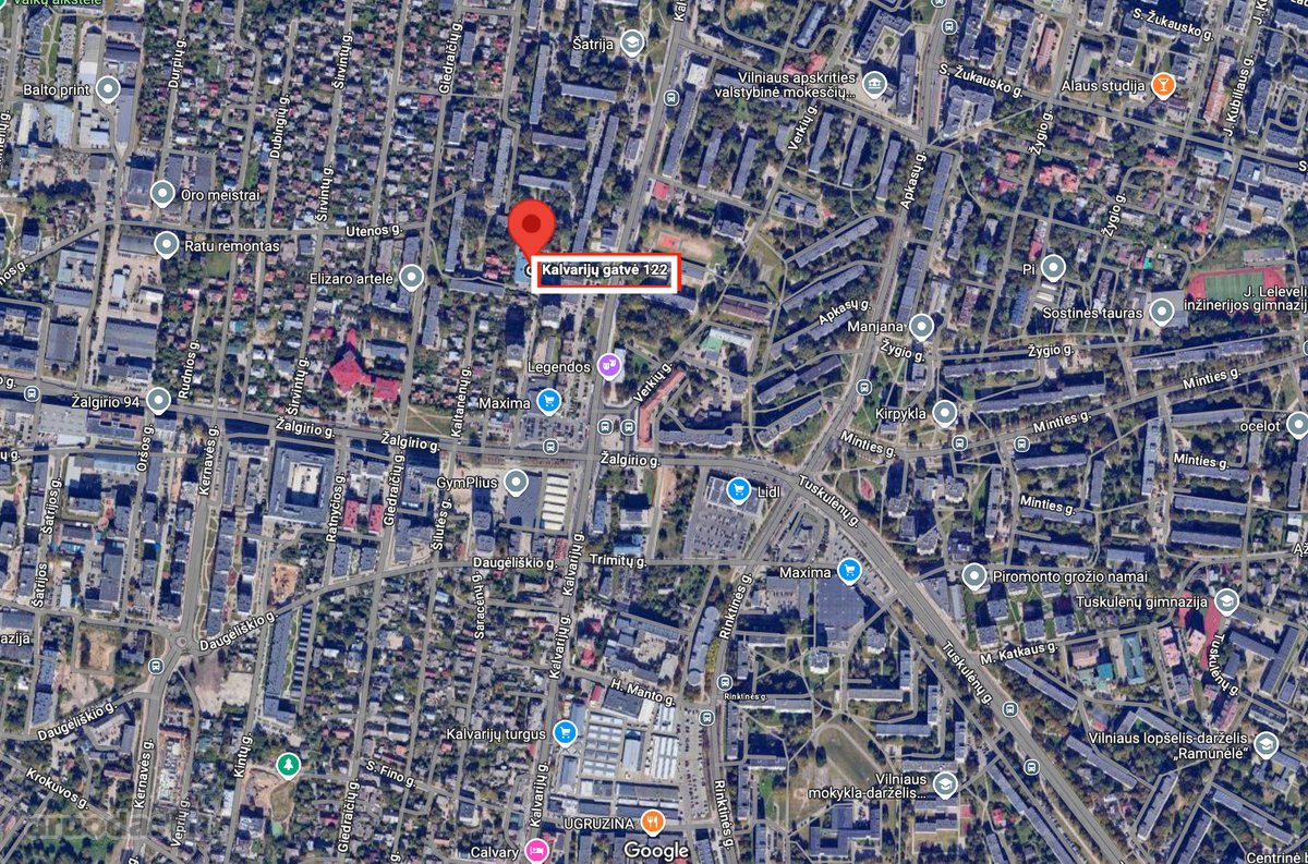 Garažas, Vilniuje Šnipiškėse Kalvarijų g., mūrinis garažas Nekilnojamo ...