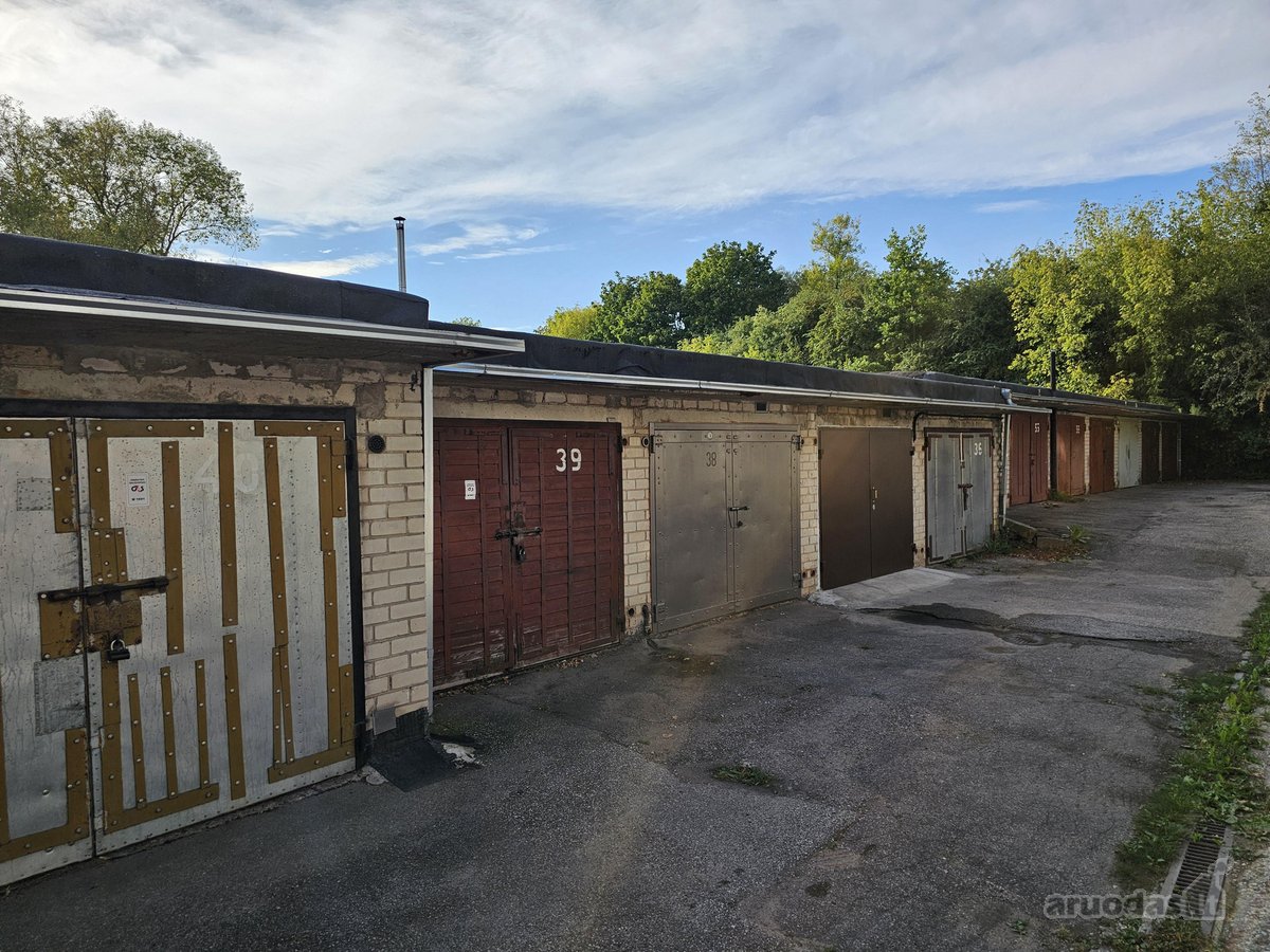 Garažas, Kaune Gričiupyje Gričiupio g., mūrinis garažas Nekilnojamo ...