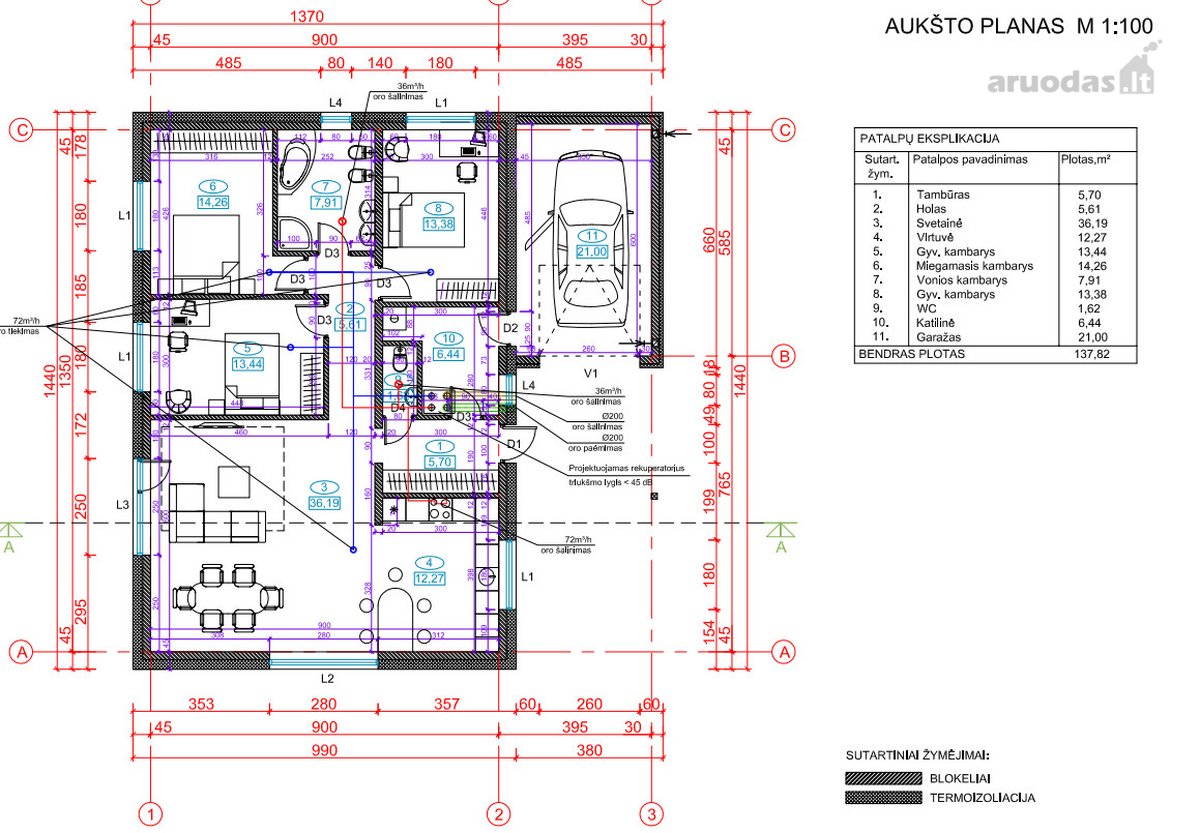 Namas, Kaune Rokuose K. Paltaroko g., mūrinis namas Nekilnojamo turto ...