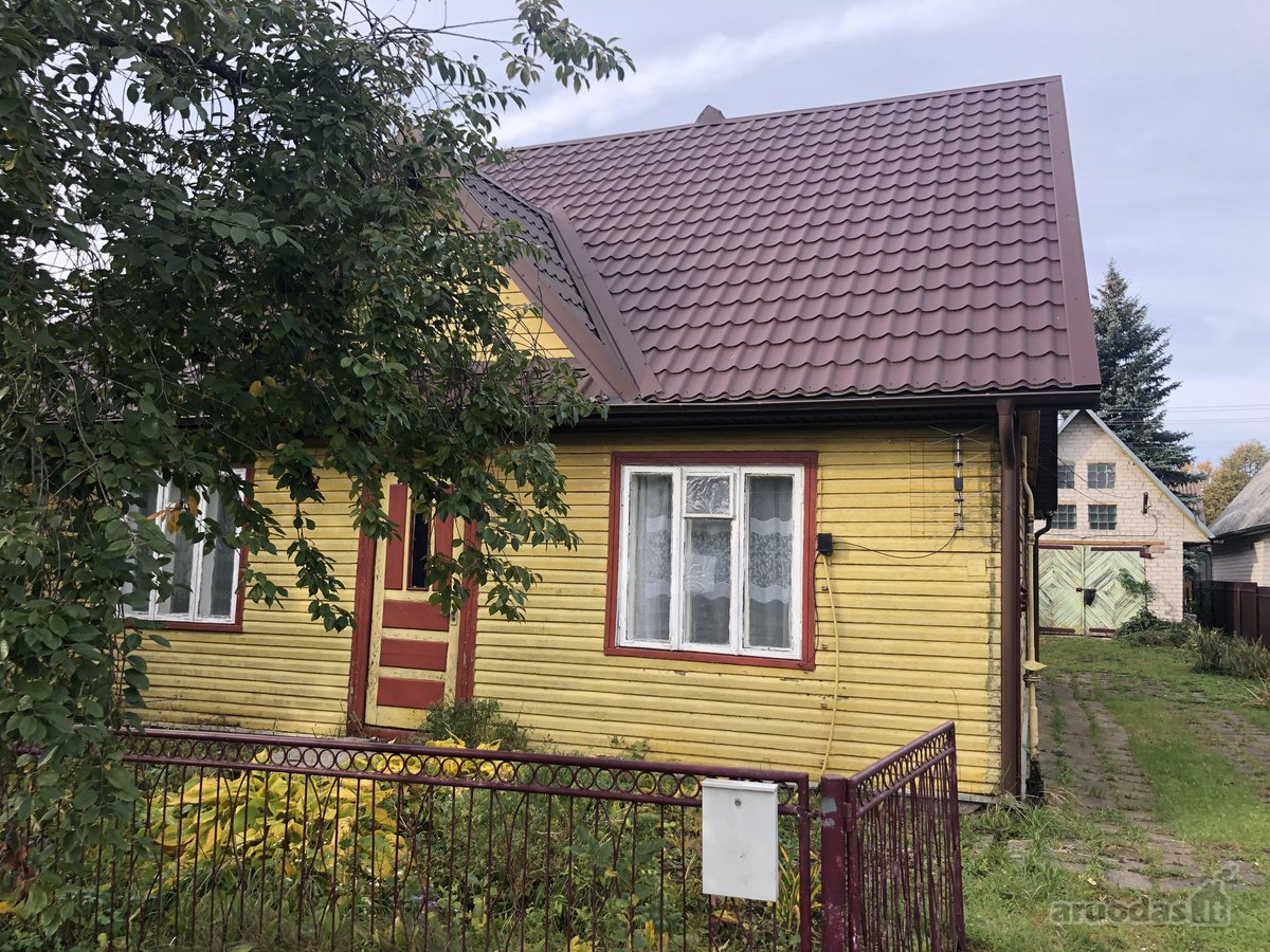Namas, Panevėžyje Tulpėse Neringos g., rąstinis namas Nekilnojamo turto ...