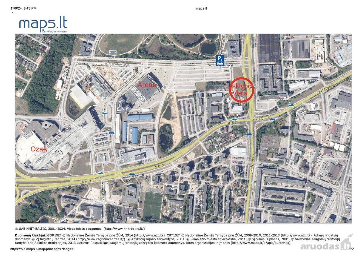 Sklypas, Vilniuje Baltupiuose Kalvarijų g. sklypas - Aruodas.lt