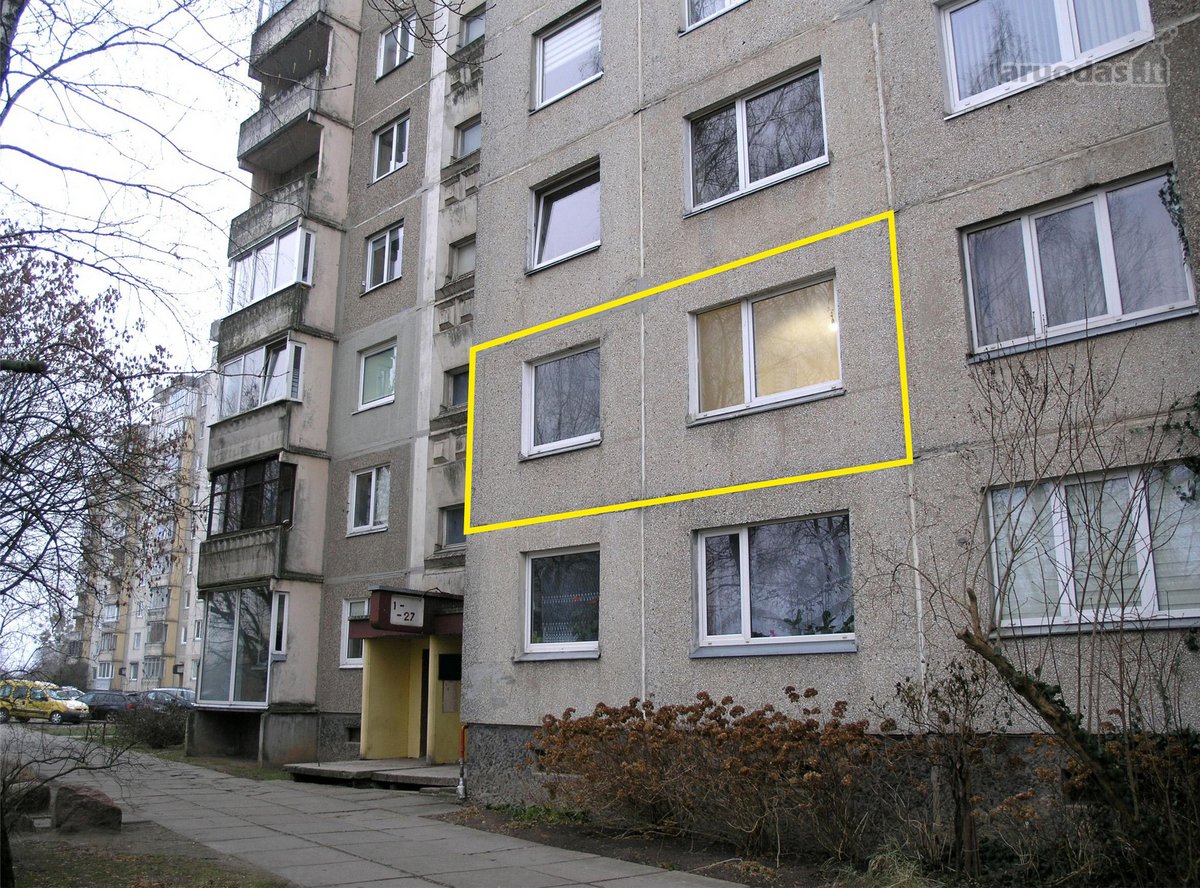 Butas nuomai, Kaune Šilainiuose Baltų pr., 2 kambarių buto nuoma ...