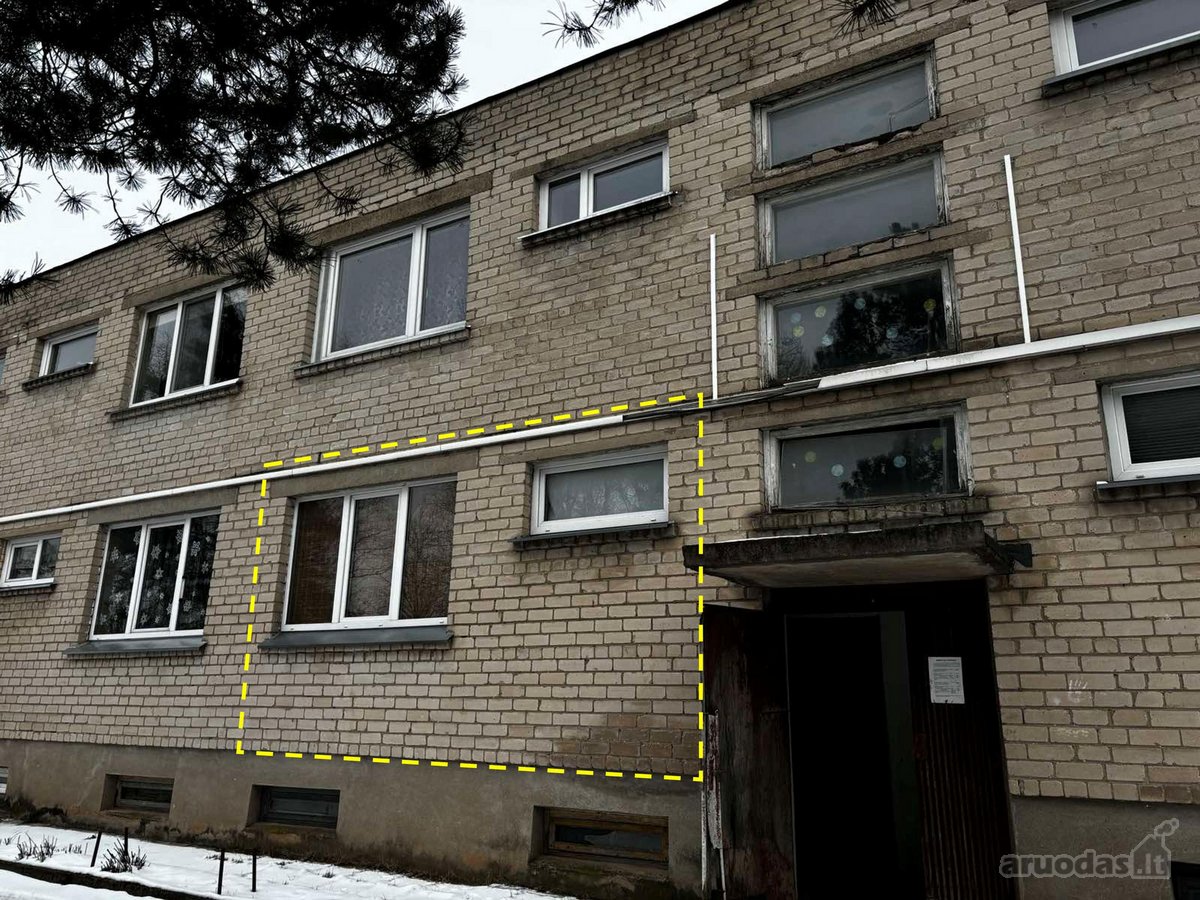 Butas, Zarasų r. Užtiltės k. Žirgų g., 1 kambario butas Nekilnojamo ...