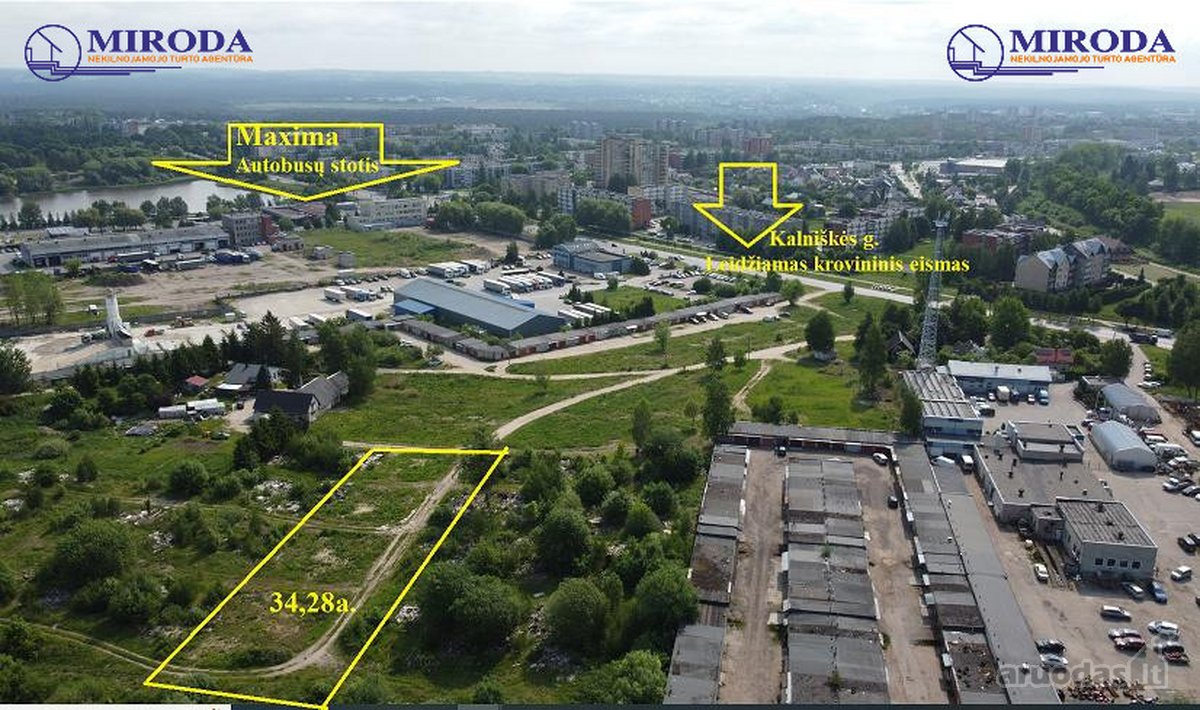 Sklypas, Alytuje Putinuose Kalniškės g. sklypas Nekilnojamo turto ...