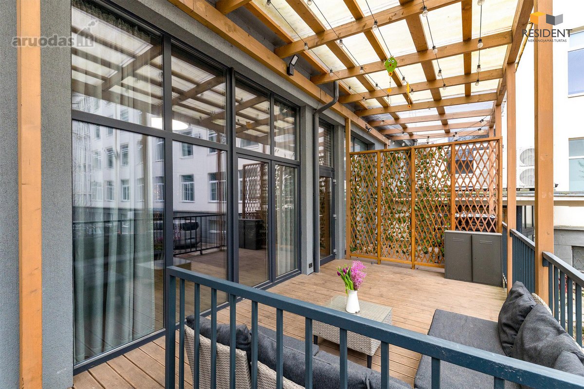Parduodamas Lofto Tipo Butas Su Terasa Ir - Skelbiu.lt