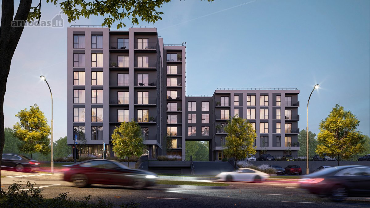 Butas, Vilniuje Justiniškėse Rygos g., 2 kambarių butas - Aruodas.lt