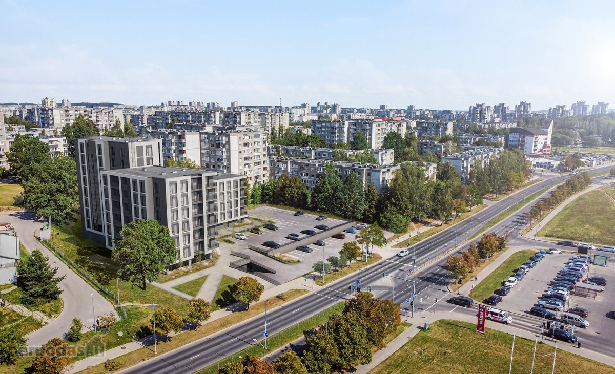 Butas, Vilniuje Justiniškėse Rygos g., 2 kambarių butas - Aruodas.lt