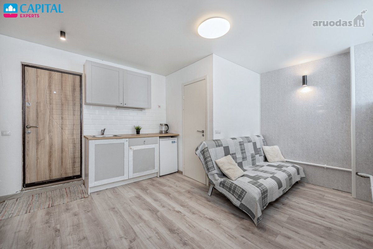 Butas, Vilniuje Užupyje Polocko g., 1 kambario butas Nekilnojamo turto ...