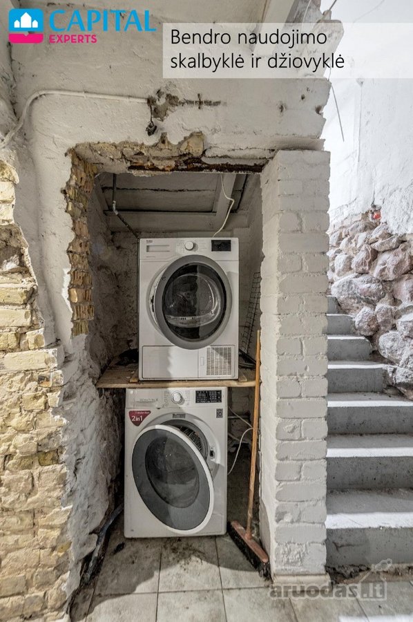 Butas, Vilniuje Užupyje Polocko g., 1 kambario butas Nekilnojamo turto ...