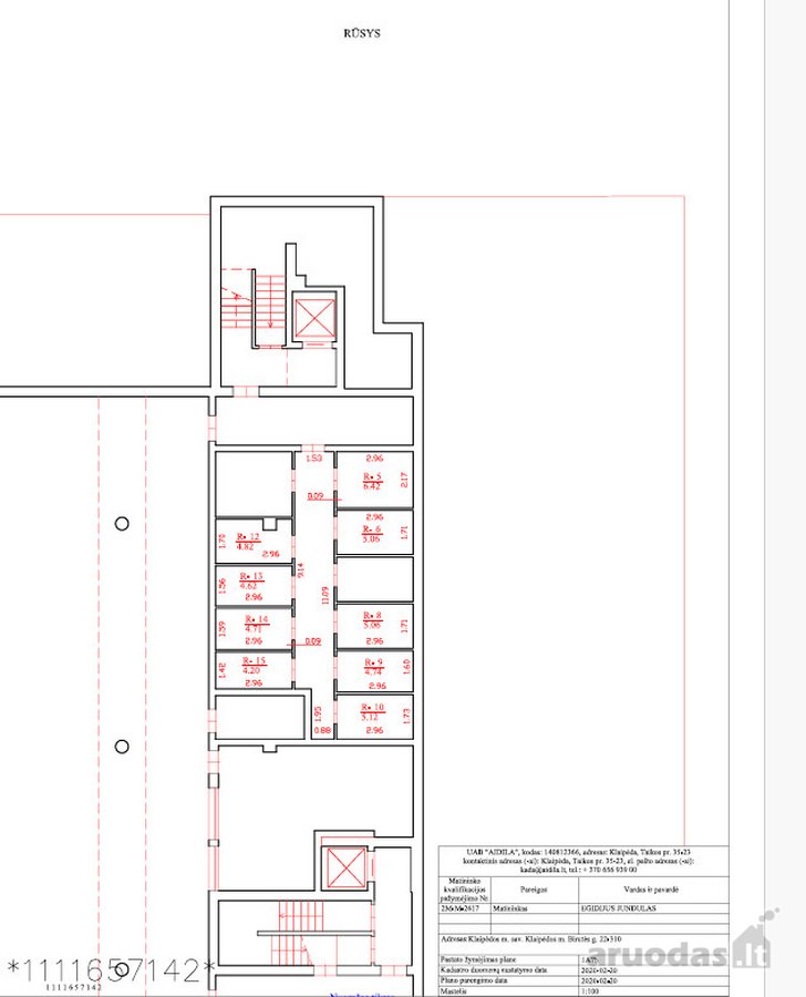 Patalpos, Klaipėdoje Vėtrungėje Birutės g. patalpos Nekilnojamo turto ...