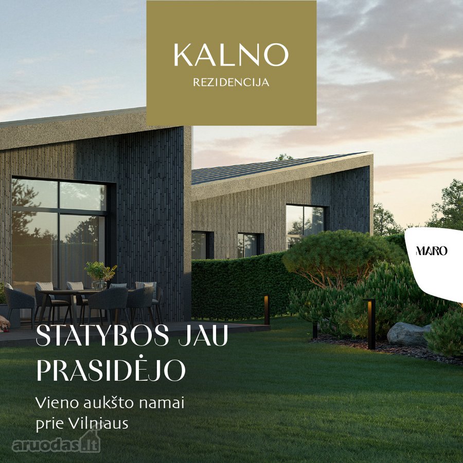 Namas, Vilniaus r. Aukštųjų Rusokų vs. Kalno g., mūrinis sublokuotas ...