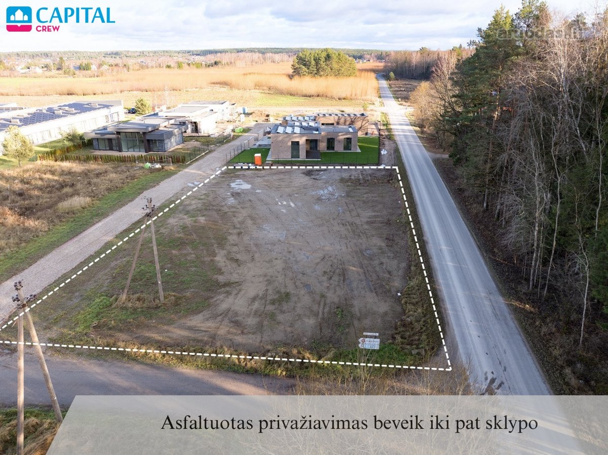 Sklypas, Vilniuje Didžiuosiuose Gulbinuose Prašiškių g. sklypas ...