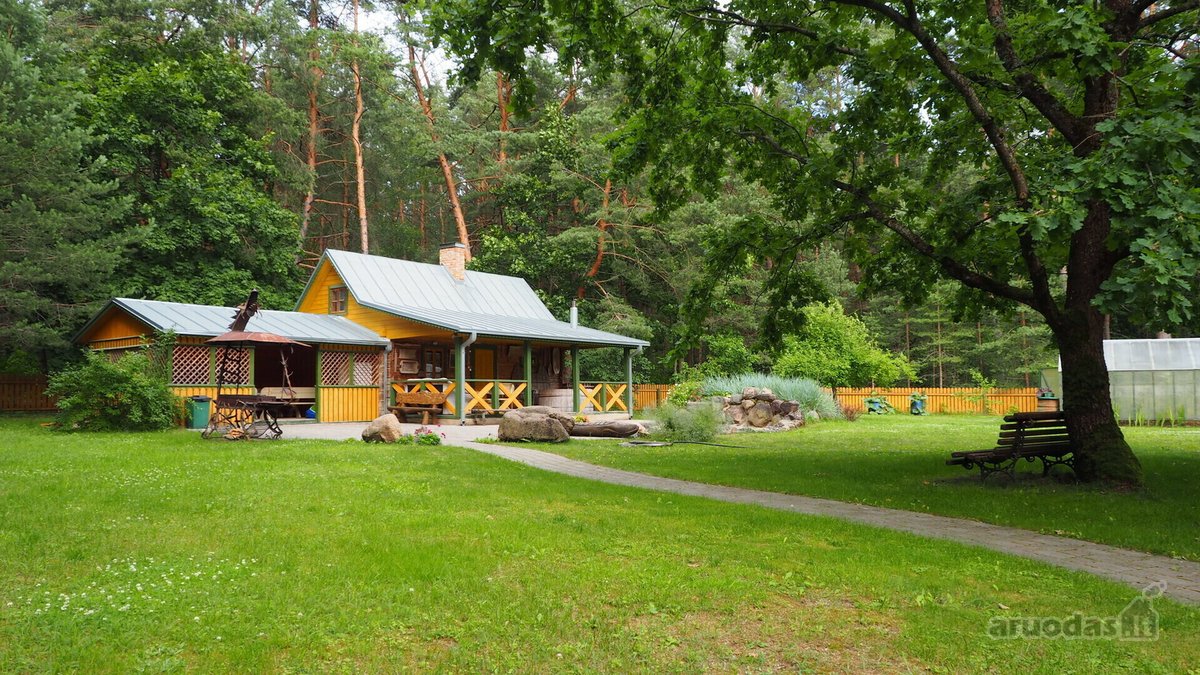 Namas, Kauno r. Vilkijos k., rąstinė sodyba Nekilnojamo turto skelbimai ...