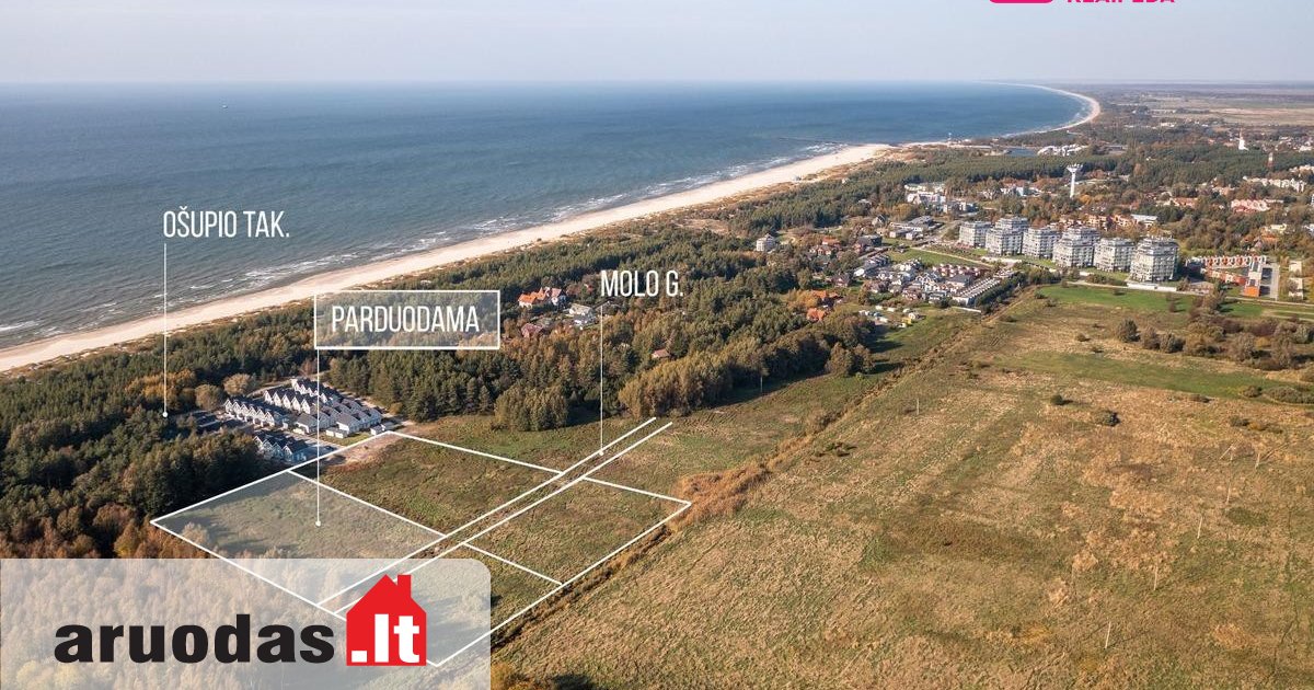 Sklypas, Palangoje Molo g. sklypas Nekilnojamo turto skelbimai - Aruodas.lt