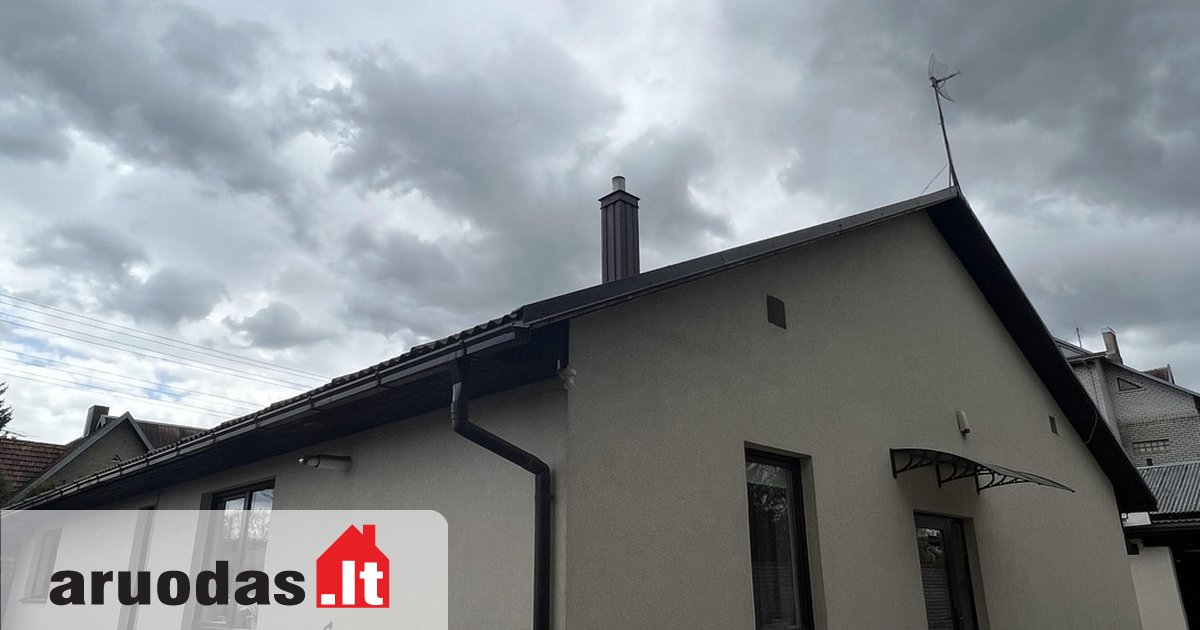 Namas, Kaune Rokuose Rokakiemio g., mūrinis namas Nekilnojamo turto ...